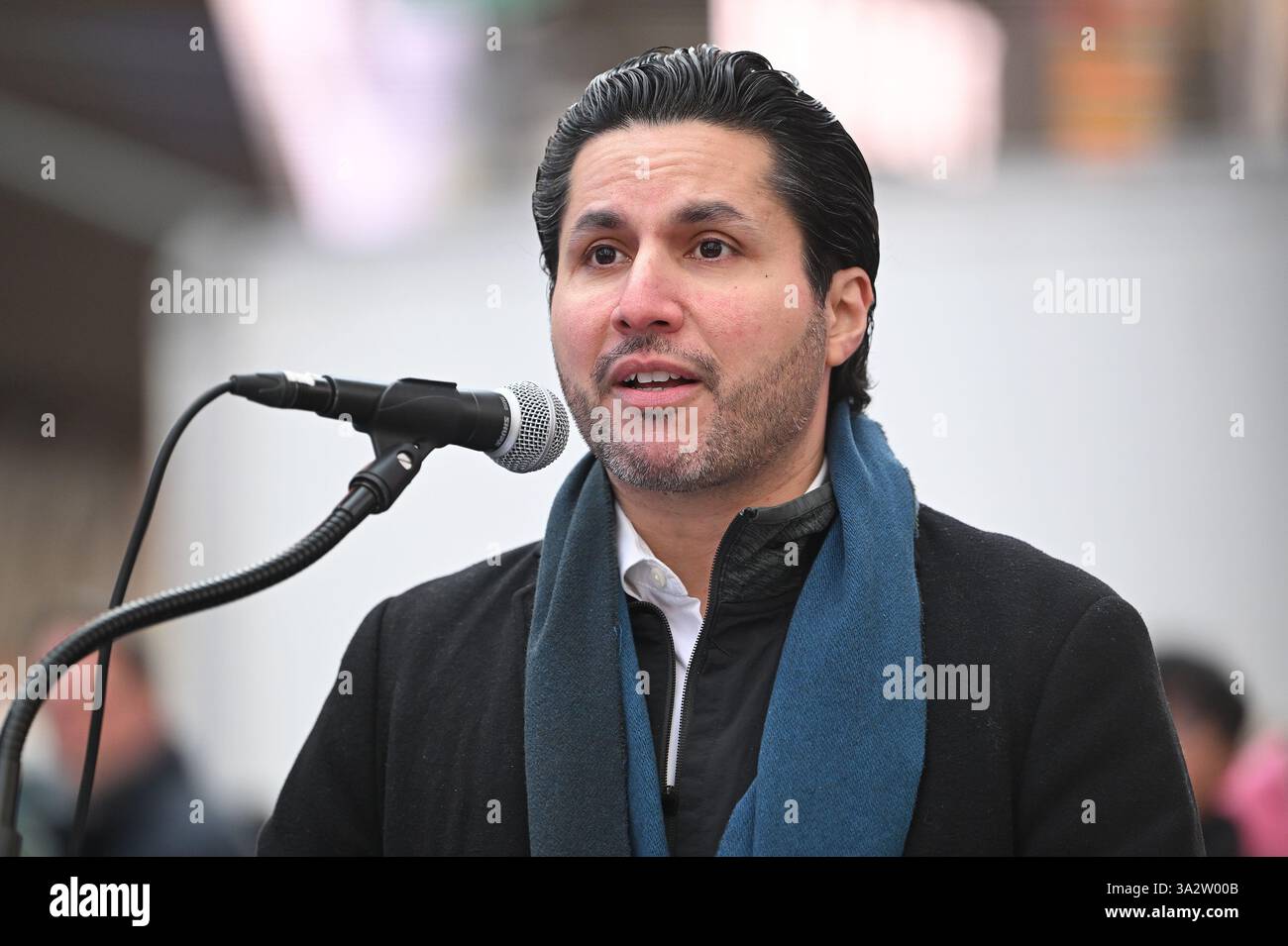 New York, USA. 13th Mar, 2025. Fabien Levy, New York City Deputy Mayor ...