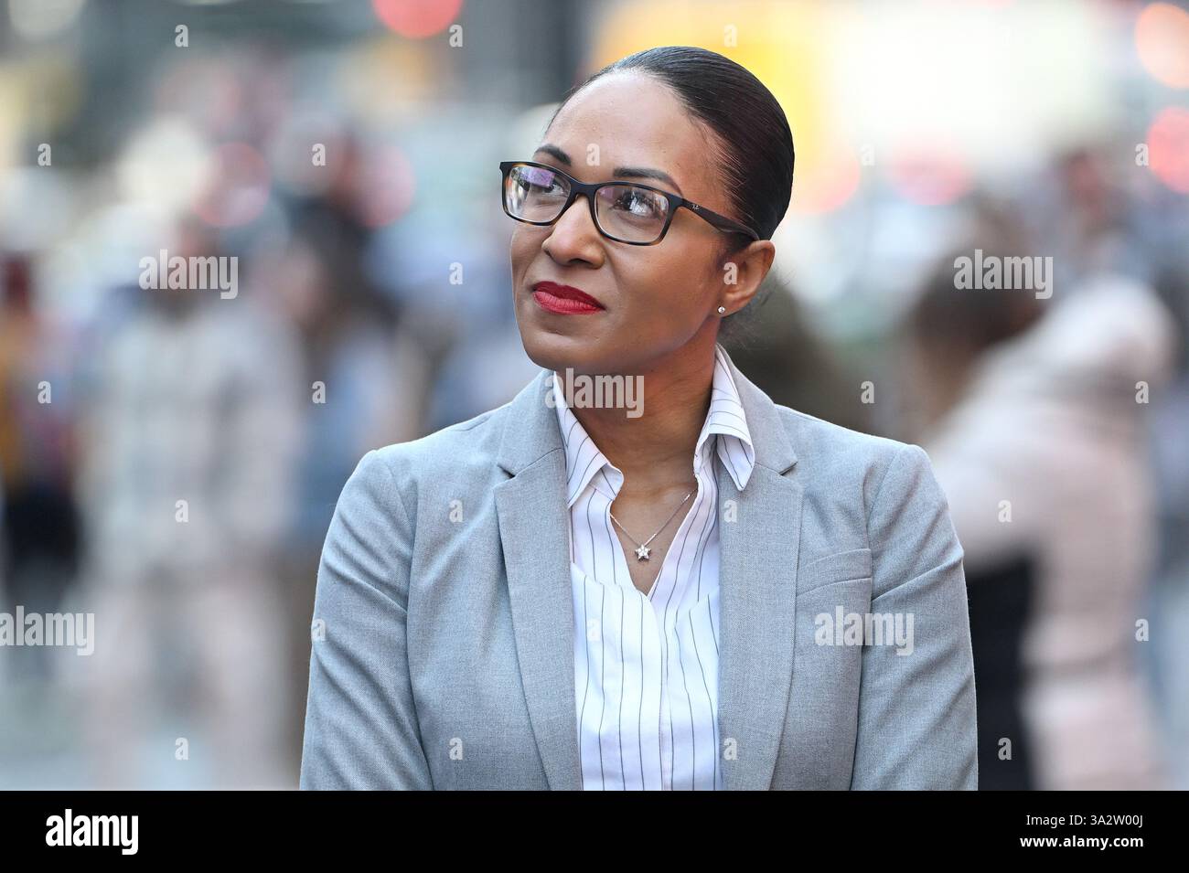 New York, USA. 13th Mar, 2025. Tania Kinsella, First Deputy ...