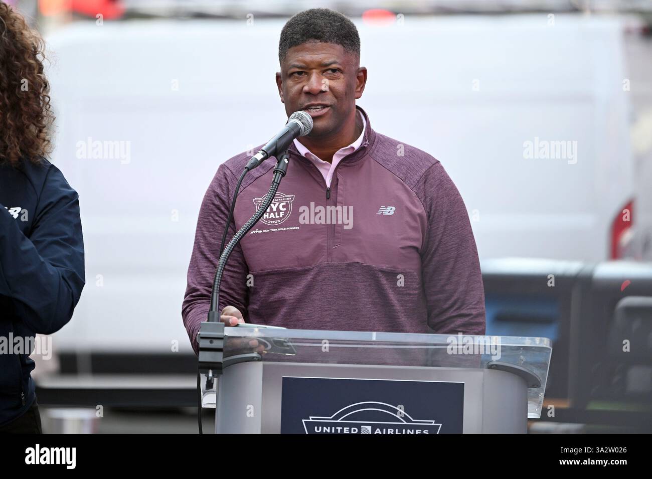 New York, USA. 13th Mar, 2025. Ted Metellus, Chief Event Production ...