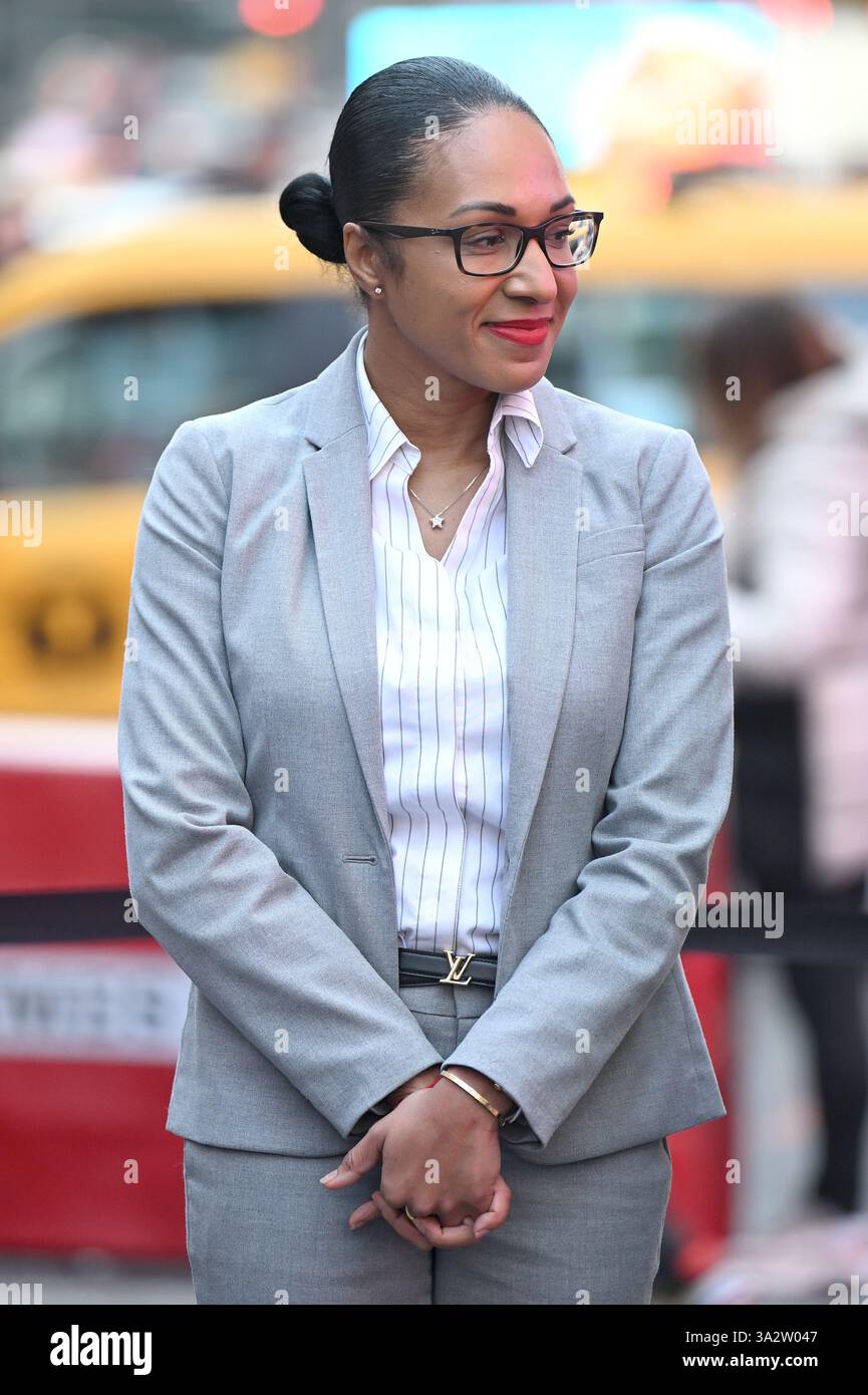 New York, USA. 13th Mar, 2025. Tania Kinsella, First Deputy ...