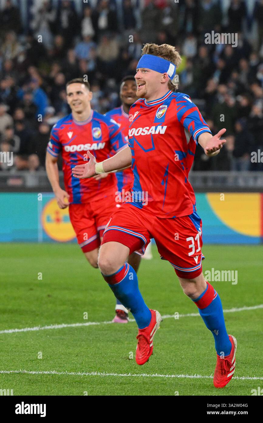 13th Mar 2025, Olimpico Stadium, Rome, Italy; Uefa Europa League, Round ...