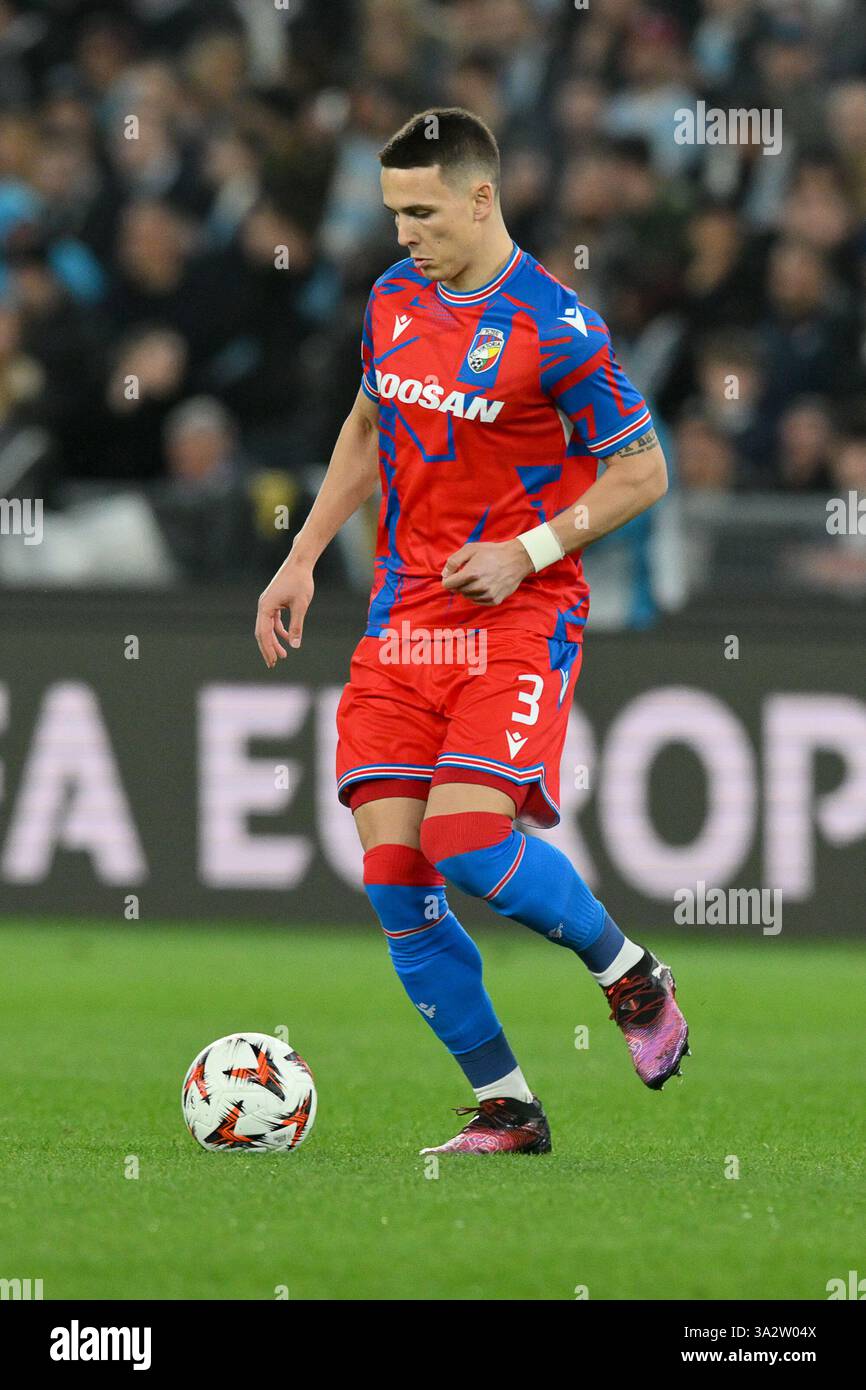 13th Mar 2025, Olimpico Stadium, Rome, Italy; Uefa Europa League, Round ...