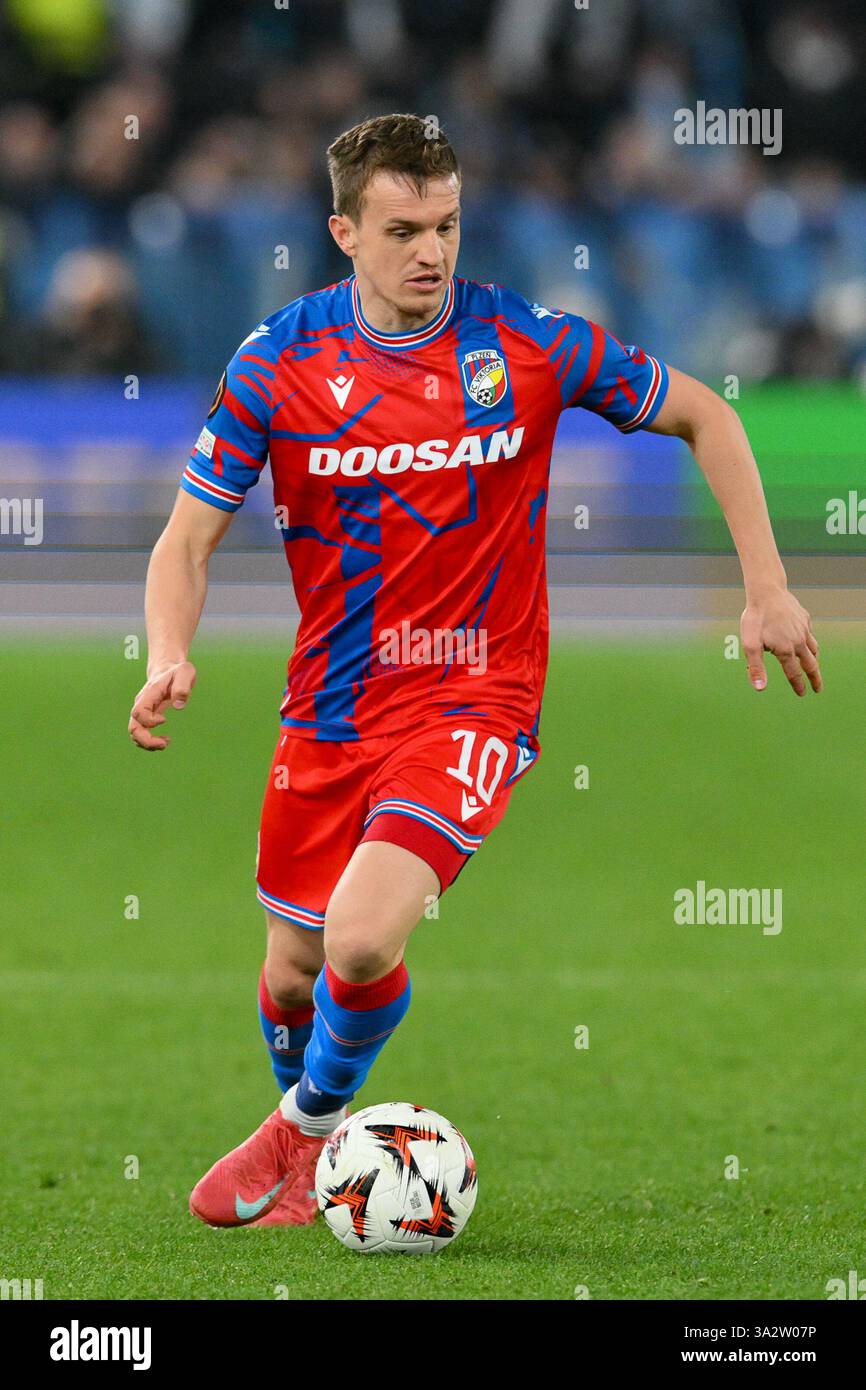 13th Mar 2025, Olimpico Stadium, Rome, Italy; Uefa Europa League, Round ...