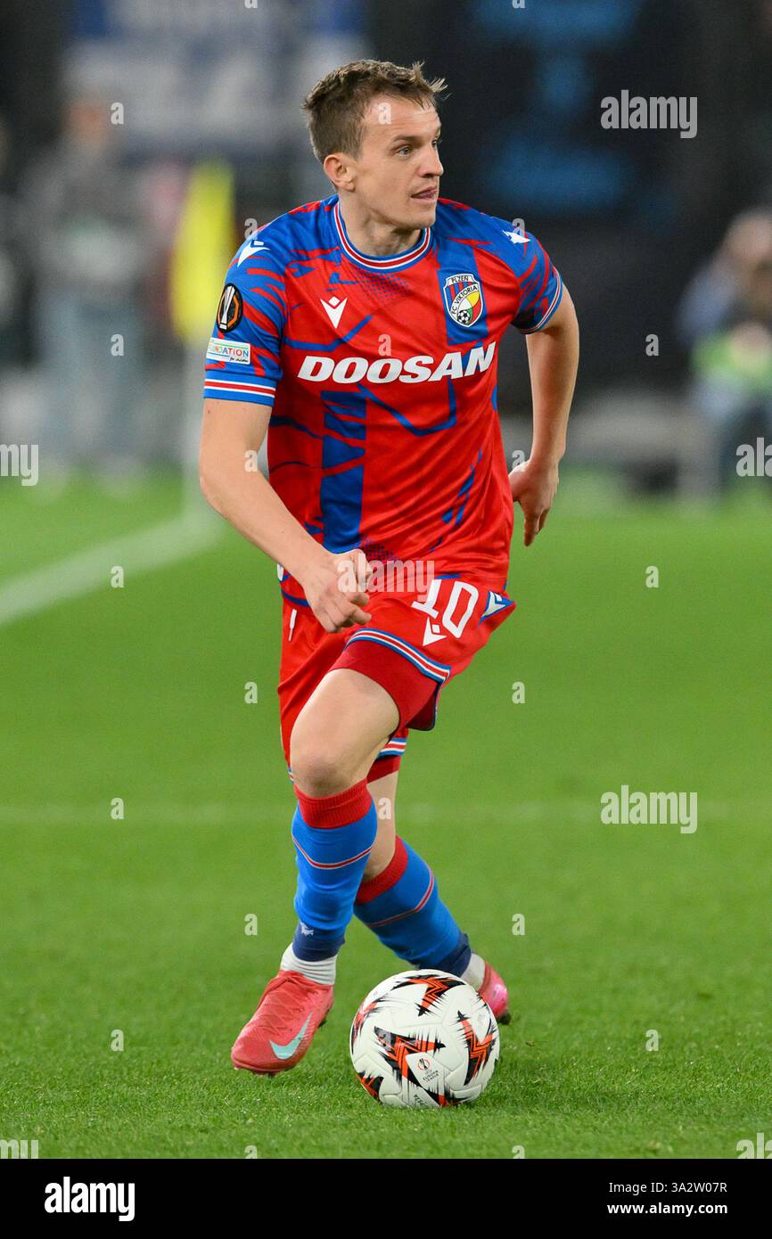 13th Mar 2025, Olimpico Stadium, Rome, Italy; Uefa Europa League, Round ...