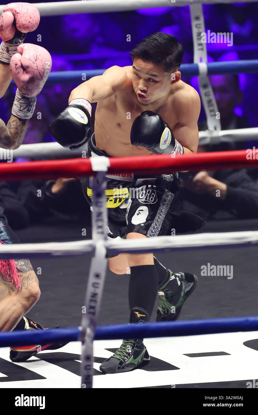 Tokyo, Japan. 13th Mar, 2025. Hiroto Kyoguchi (JPN) Boxing : WBO World ...