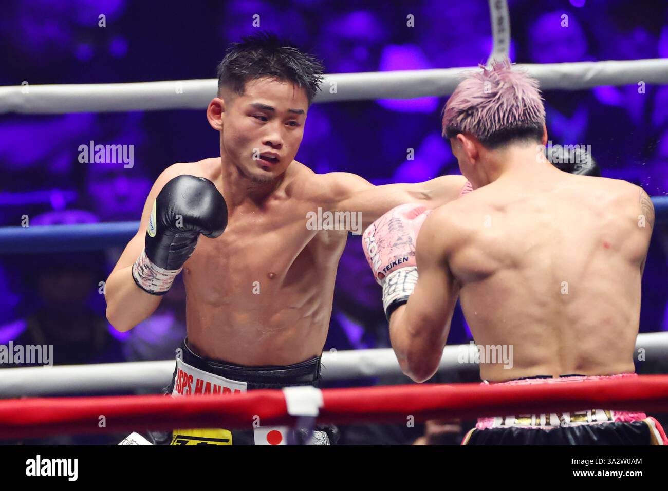 Tokyo, Japan. 13th Mar, 2025. (L-R) Hiroto Kyoguchi (JPN), Anthony ...