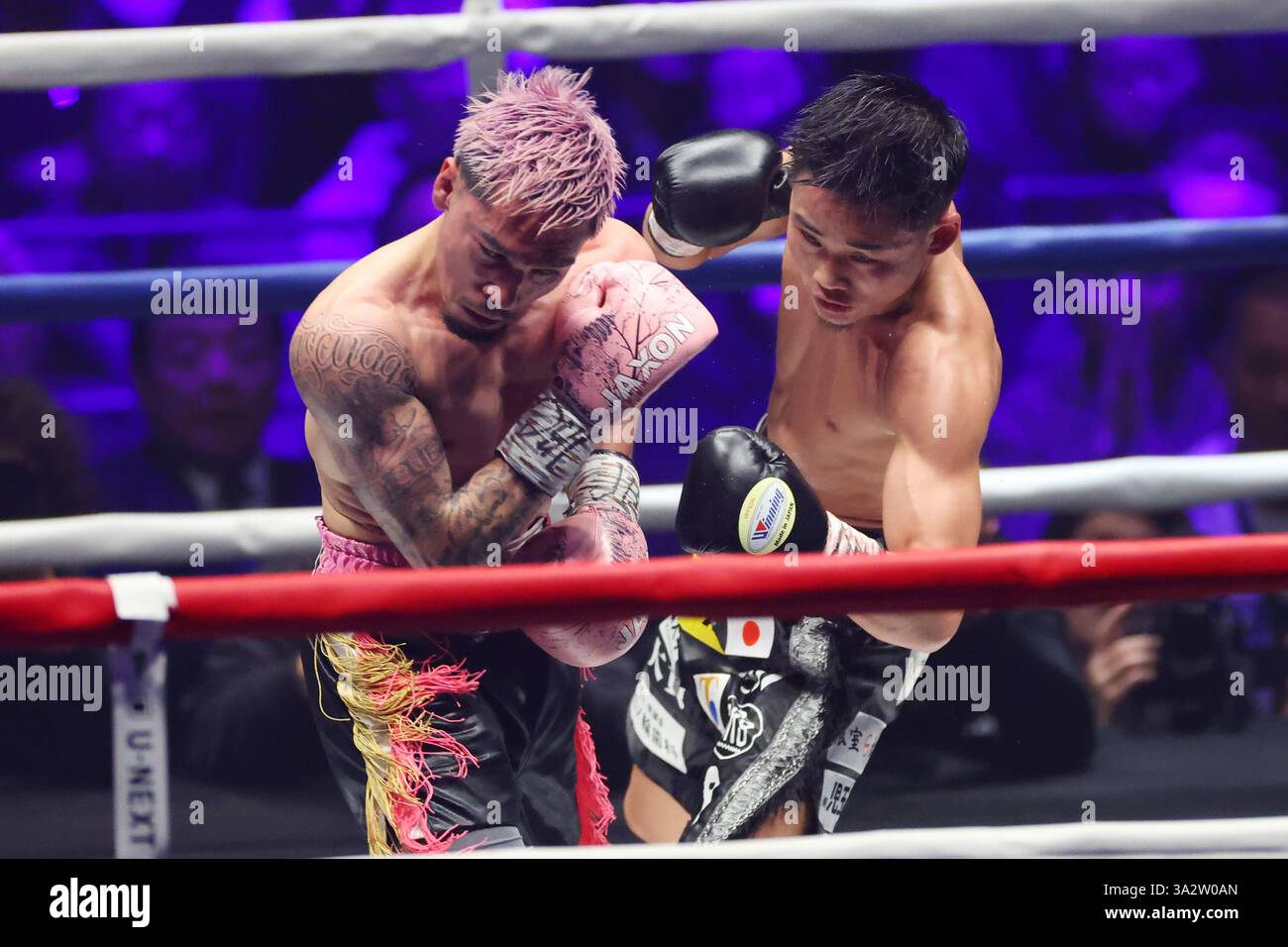 (L-R) Anthony Olascuaga (USA), Hiroto Kyoguchi (JPN), MARCH 13, 2025 ...