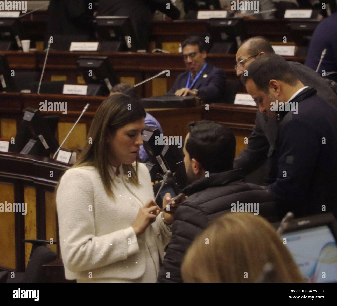 POSSESSION OF CONSTITUTIONAL COURT JUDGES Quito, Thursday, March 13 ...