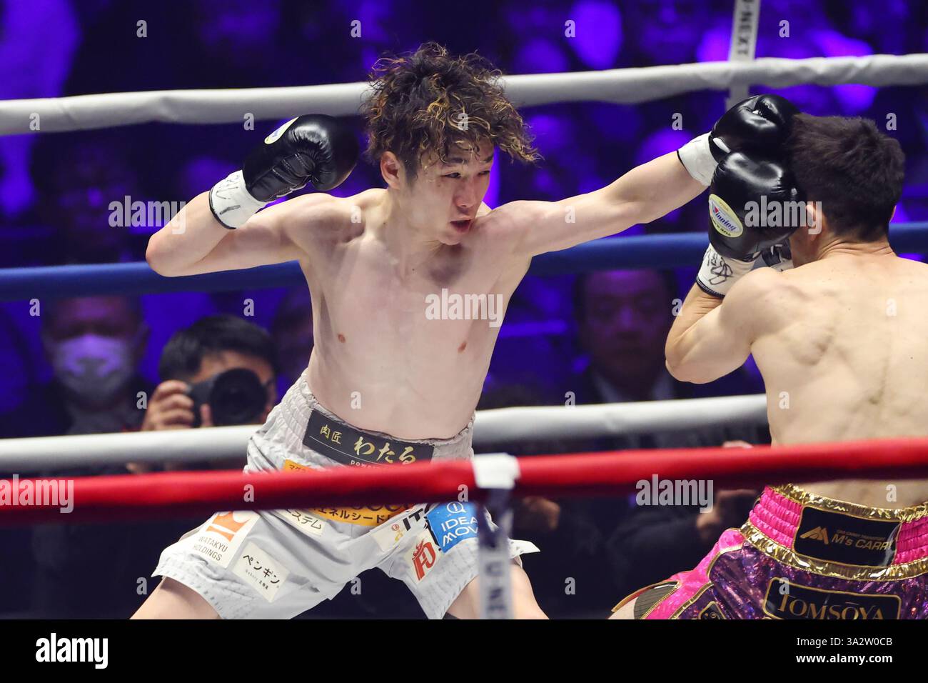 Tokyo, Japan. 13th Mar, 2025. Kenshiro Teraji (JPN) Boxing : WBC & WBA ...