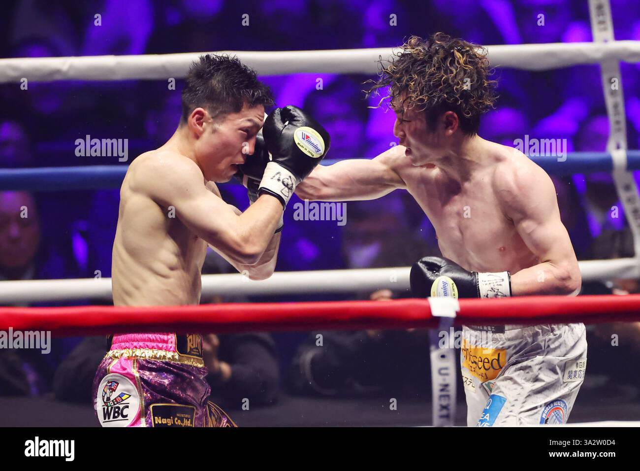 Tokyo, Japan. 13th Mar, 2025. (L-R) Seigo Yuri Akui, Kenshiro Teraji ...