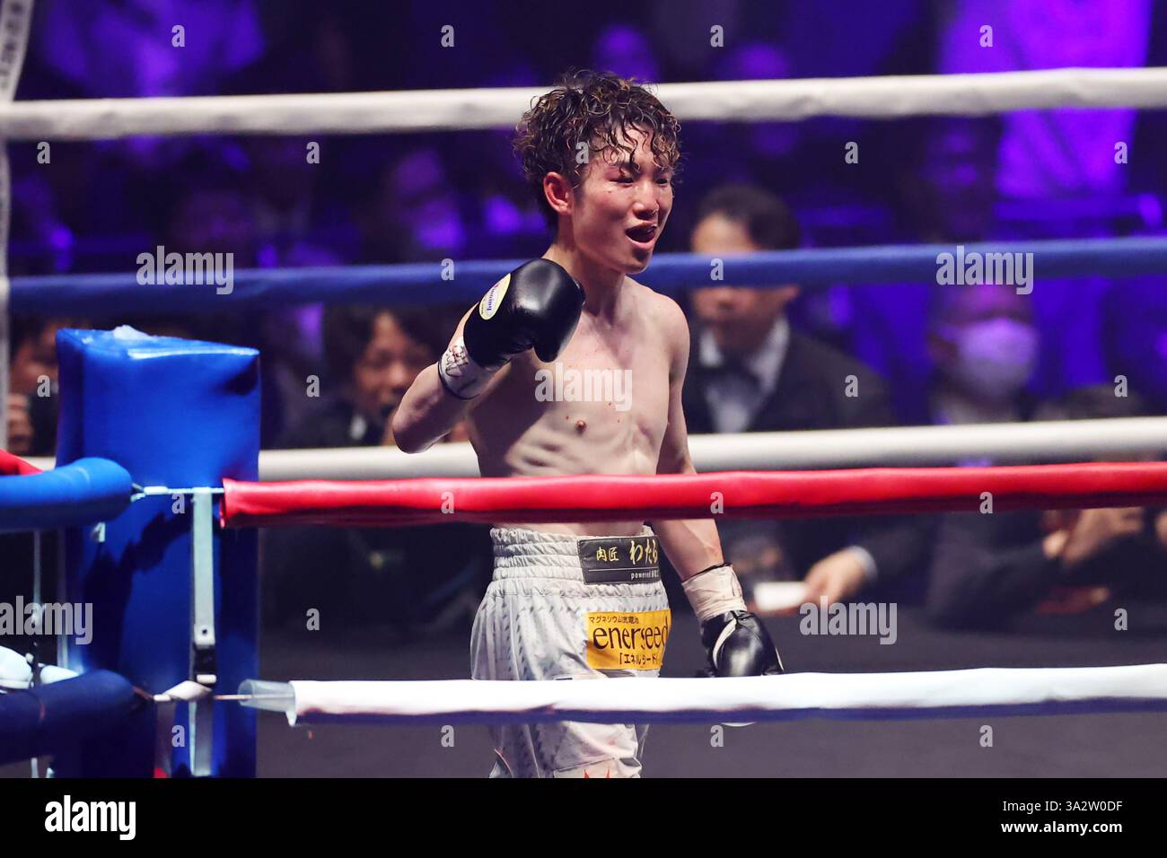 Tokyo, Japan. 13th Mar, 2025. Kenshiro Teraji (JPN) Boxing : WBC & WBA ...