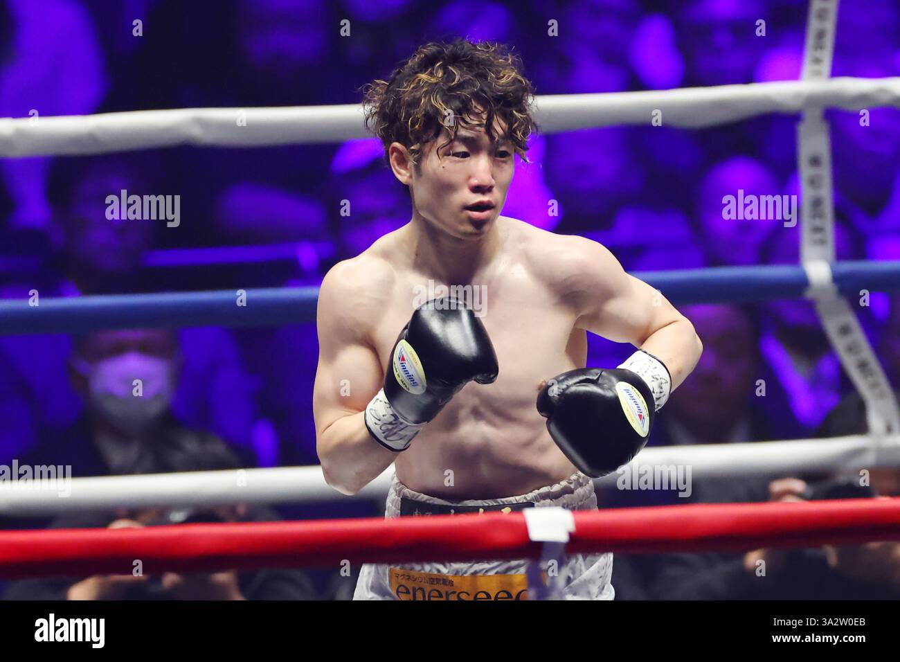 Tokyo, Japan. 13th Mar, 2025. Kenshiro Teraji (JPN) Boxing : WBC & WBA ...