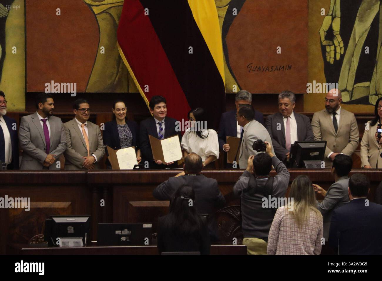 POSSESSION OF CONSTITUTIONAL COURT JUDGES Quito, Thursday, March 13 ...