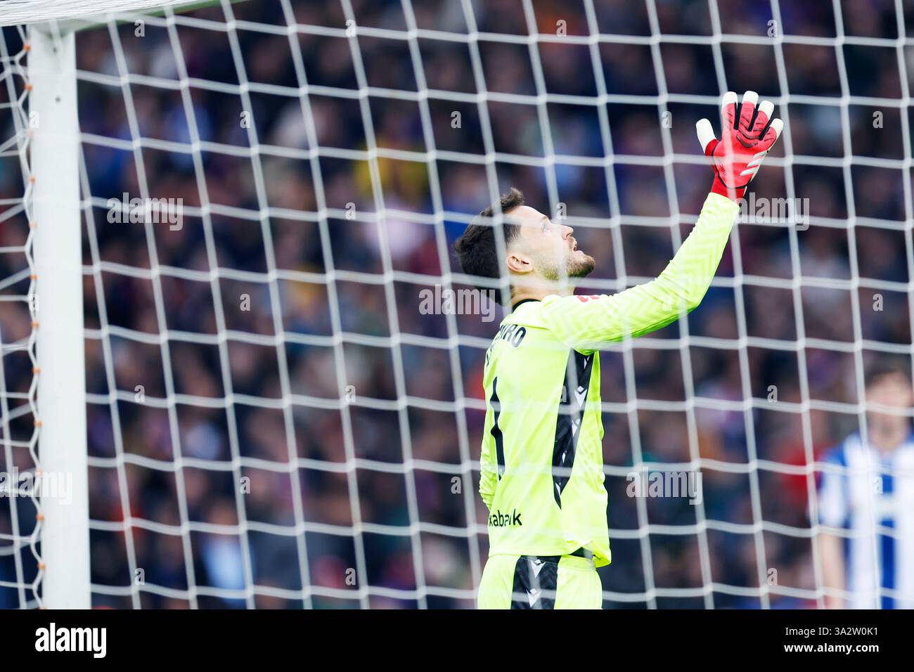 Alejandro Remiro (Sociedad), Pedri (Barcelona), MARCH 2, 2025 ...