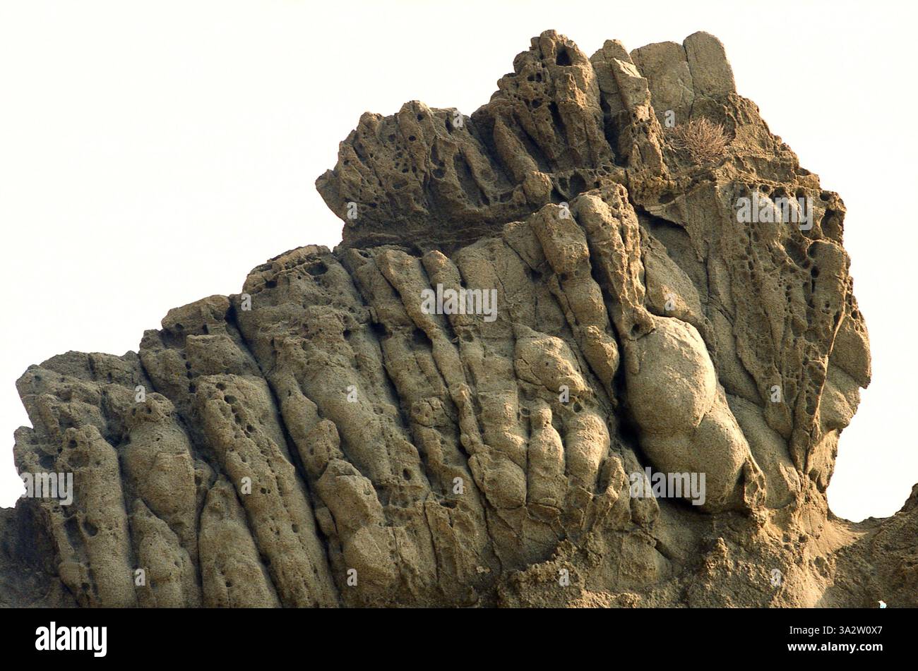 Rock formation in Malibu, California, USA, approx. 1990 Stock Photo - Alamy