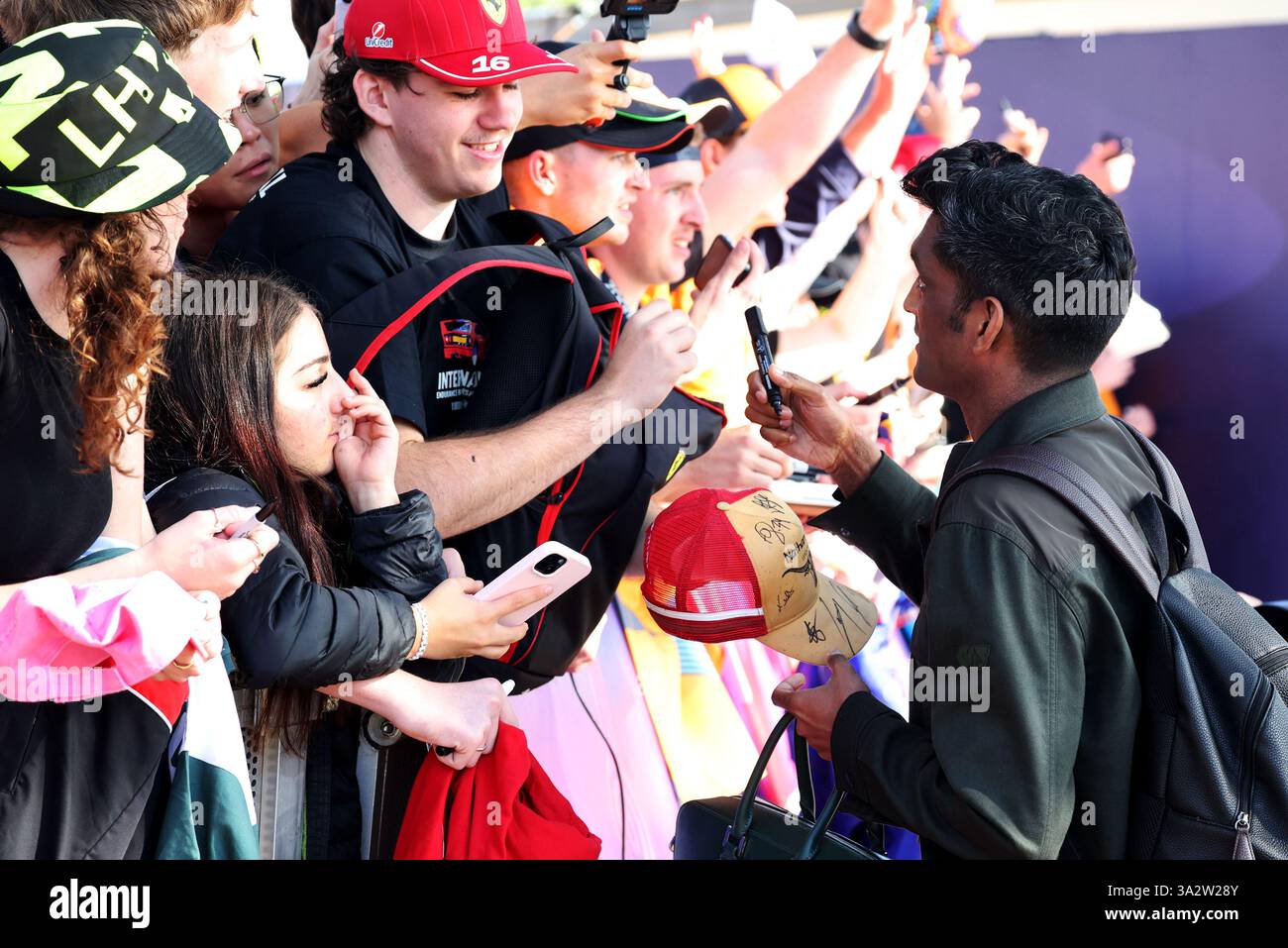 Melbourne, Australia. 14th Mar, 2025. Lawrence Barretto (GBR) Formula 1 ...