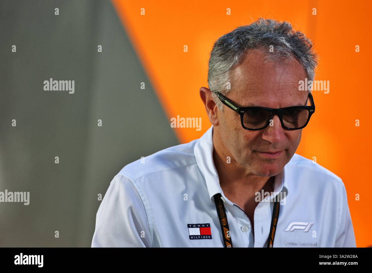 Melbourne, Australia. 14th Mar, 2025. Stefano Domenicali (ITA) Formula ...