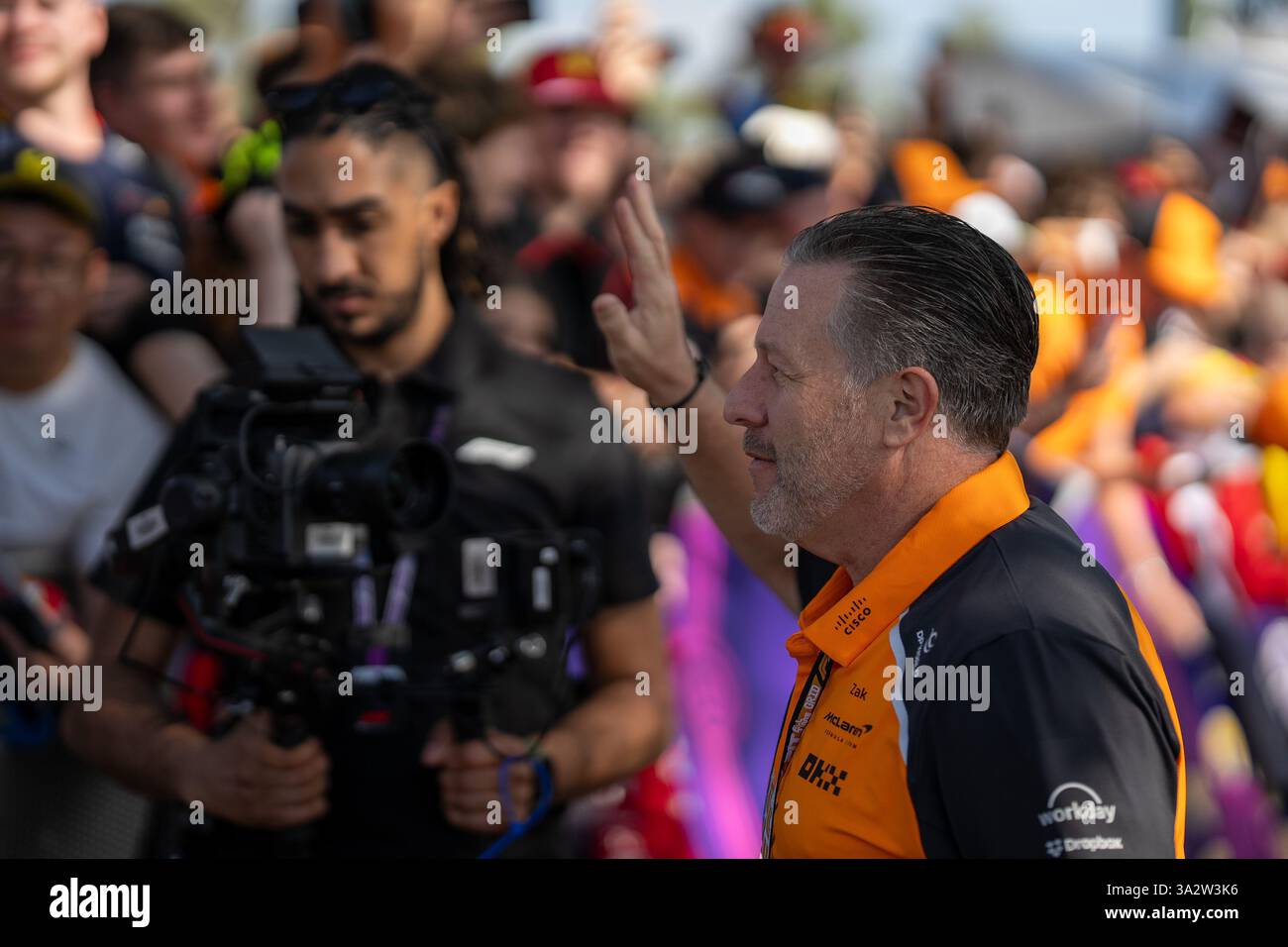 ZACK BROWN (BRI) from McLaren during the FORMULA 1 LOUIS VUITTON ...