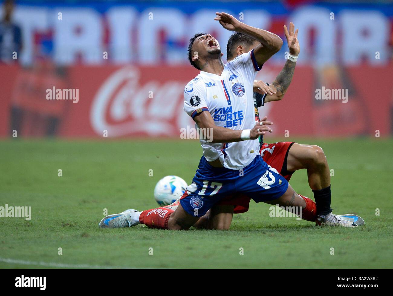 BA - SALVADOR - 03/13/2025 - 2025 LIBERTADORES CUP, BAHIA x BOSTON ...