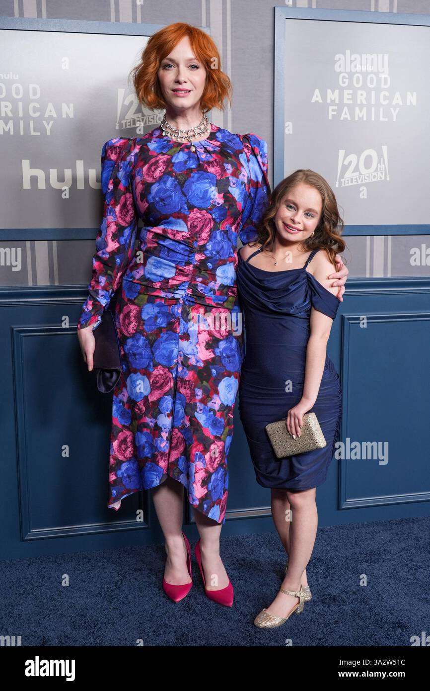 Christina Hendricks, left, and Imogen Faith Reid arrive at an FYC ...