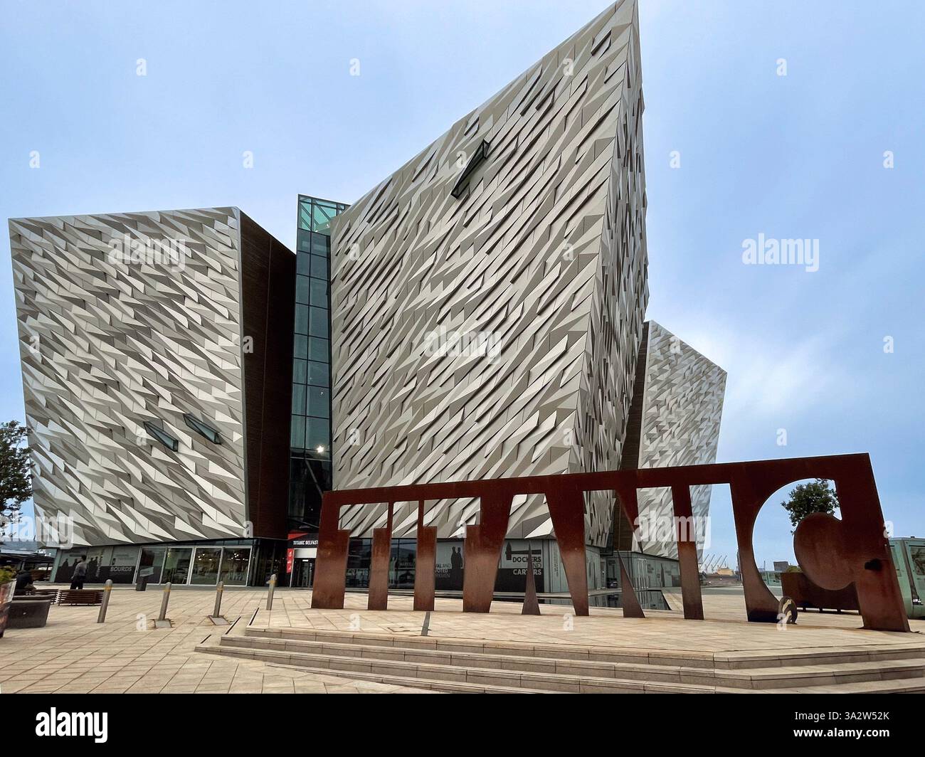 Titanic Belfast, a striking modern museum dedicated to the RMS Titanic ...