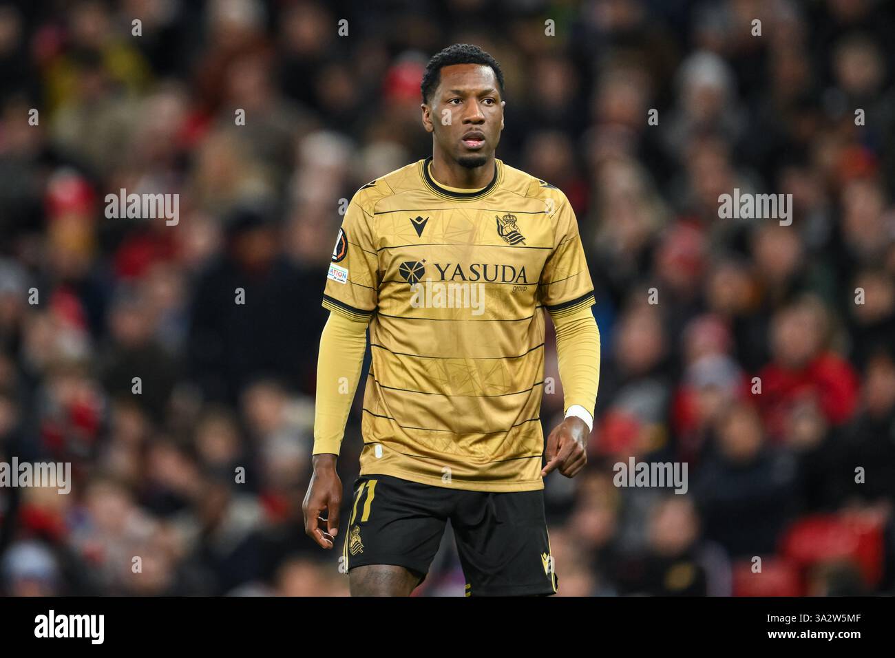 Sheraldo Becker of Real Sociedad during the UEFA Europa League Last 16 ...