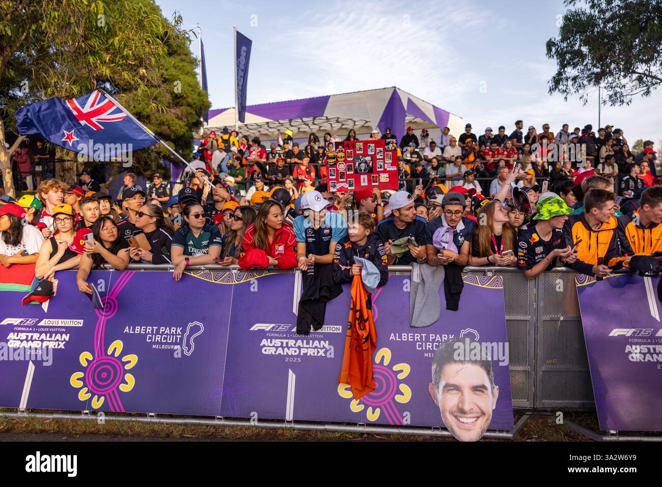Melbourne, Australia, 14 March, 2025. Fans enjoying during the ...