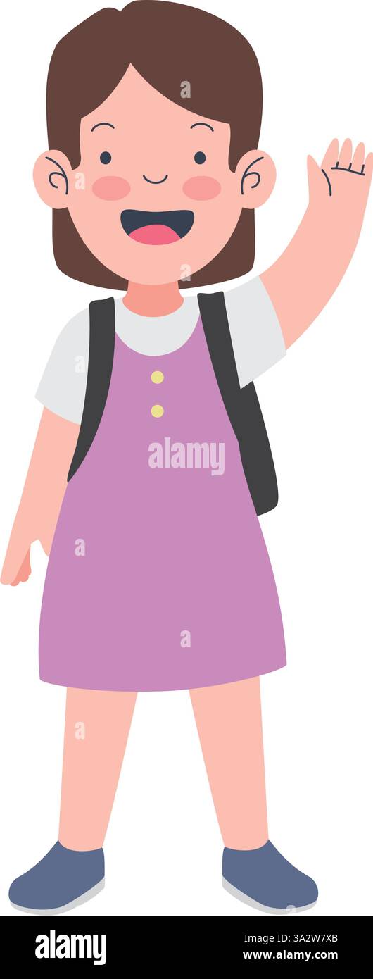 New Student Smiling Stock Vector Image & Art - Alamy