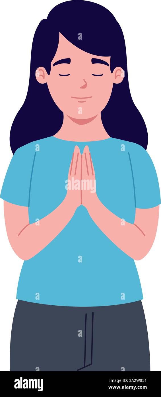 Prayer student Cut Out Stock Images & Pictures - Alamy