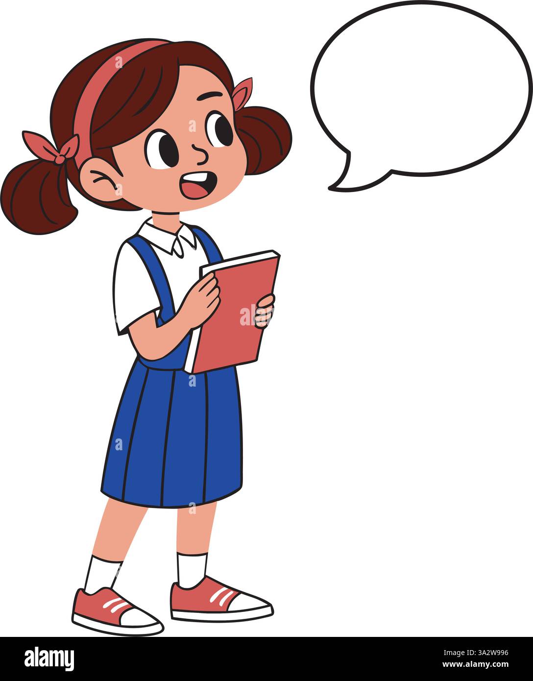 Student Talking Reading Stock Vector Image & Art - Alamy