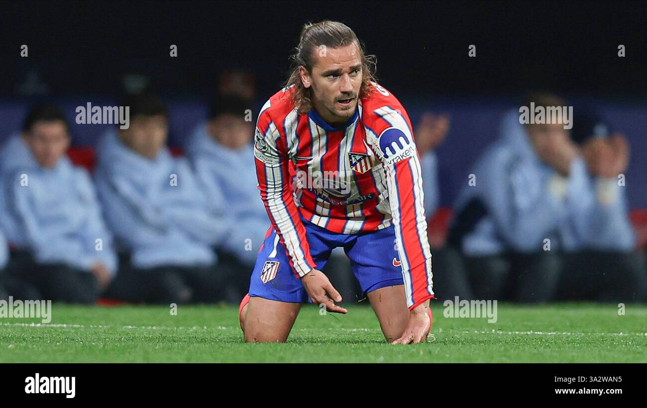 Antoine Griezmann of Atletico de Madrid during the UEFA Champions ...