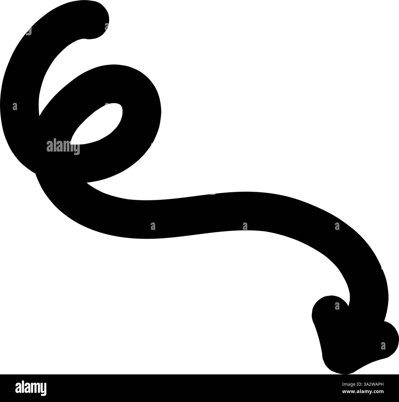 Elbow Arrow Looped Stock Vector Image & Art - Alamy