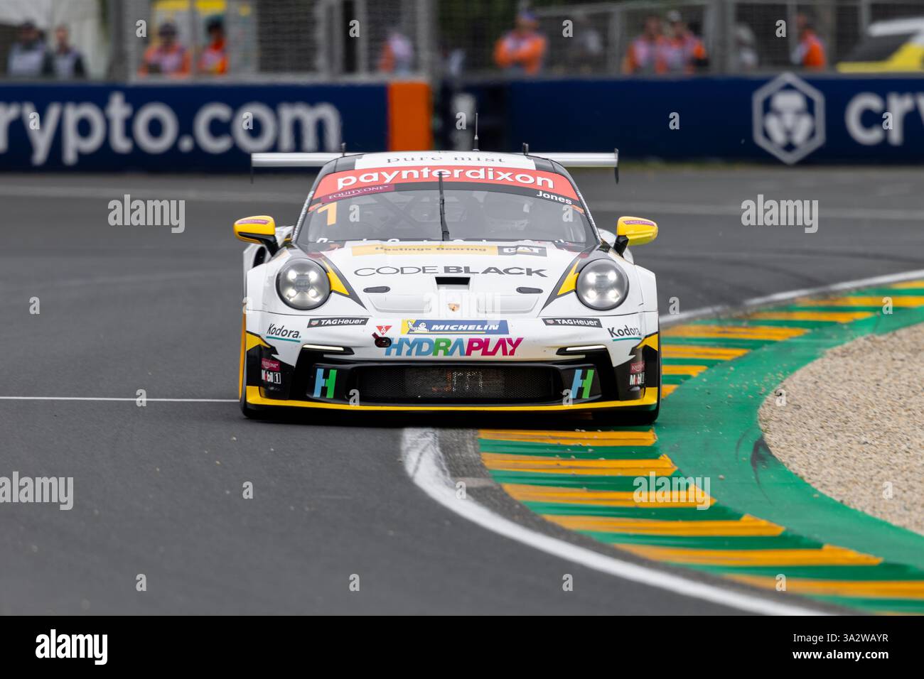 Melbourne, Australia, 13 March, 2025. Harri Jones (AUS) driving for ...