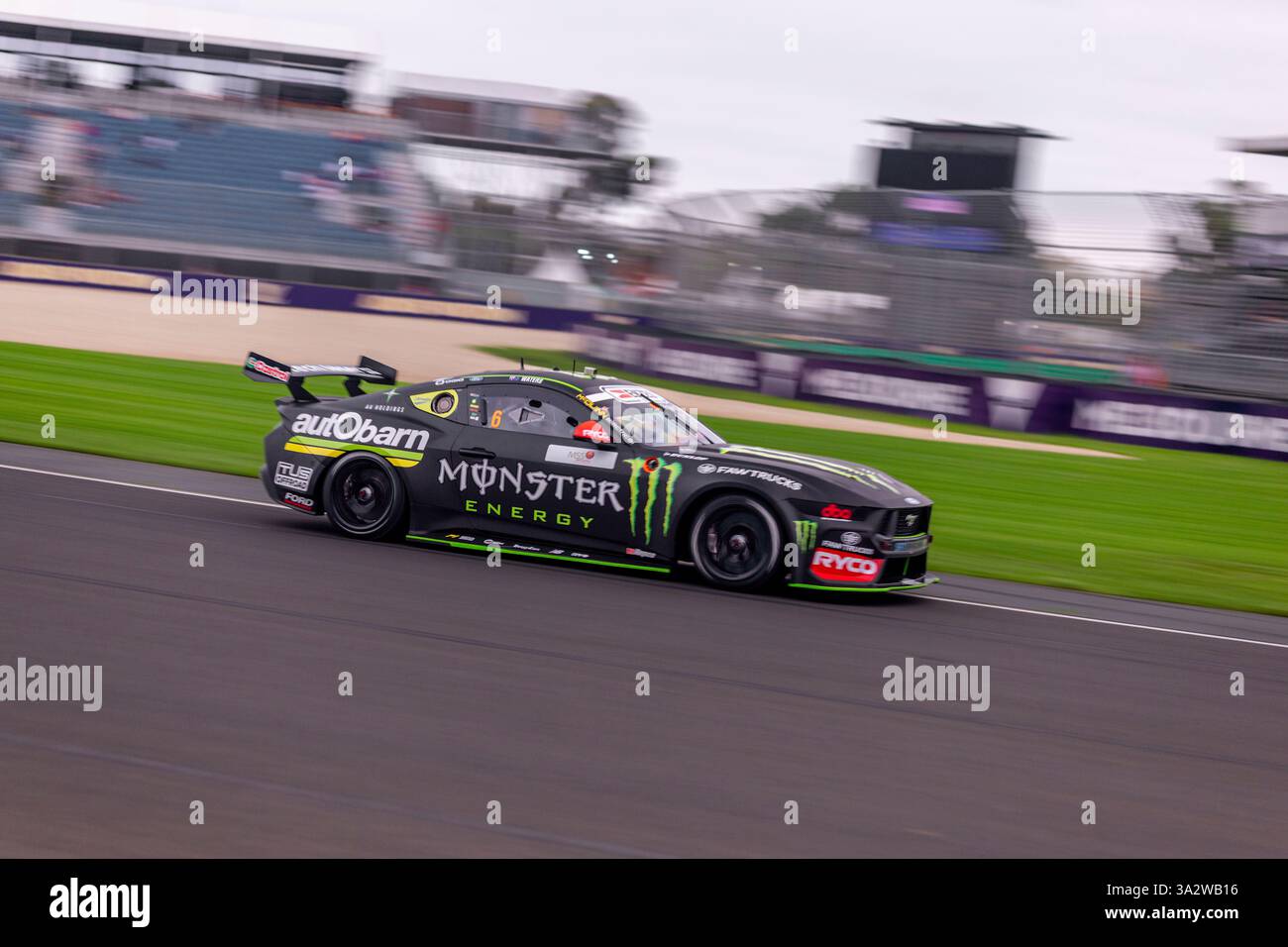 MELBOURNE, AUSTRALIA - MARCH 13: Cam Waters driving for Monster Castrol ...