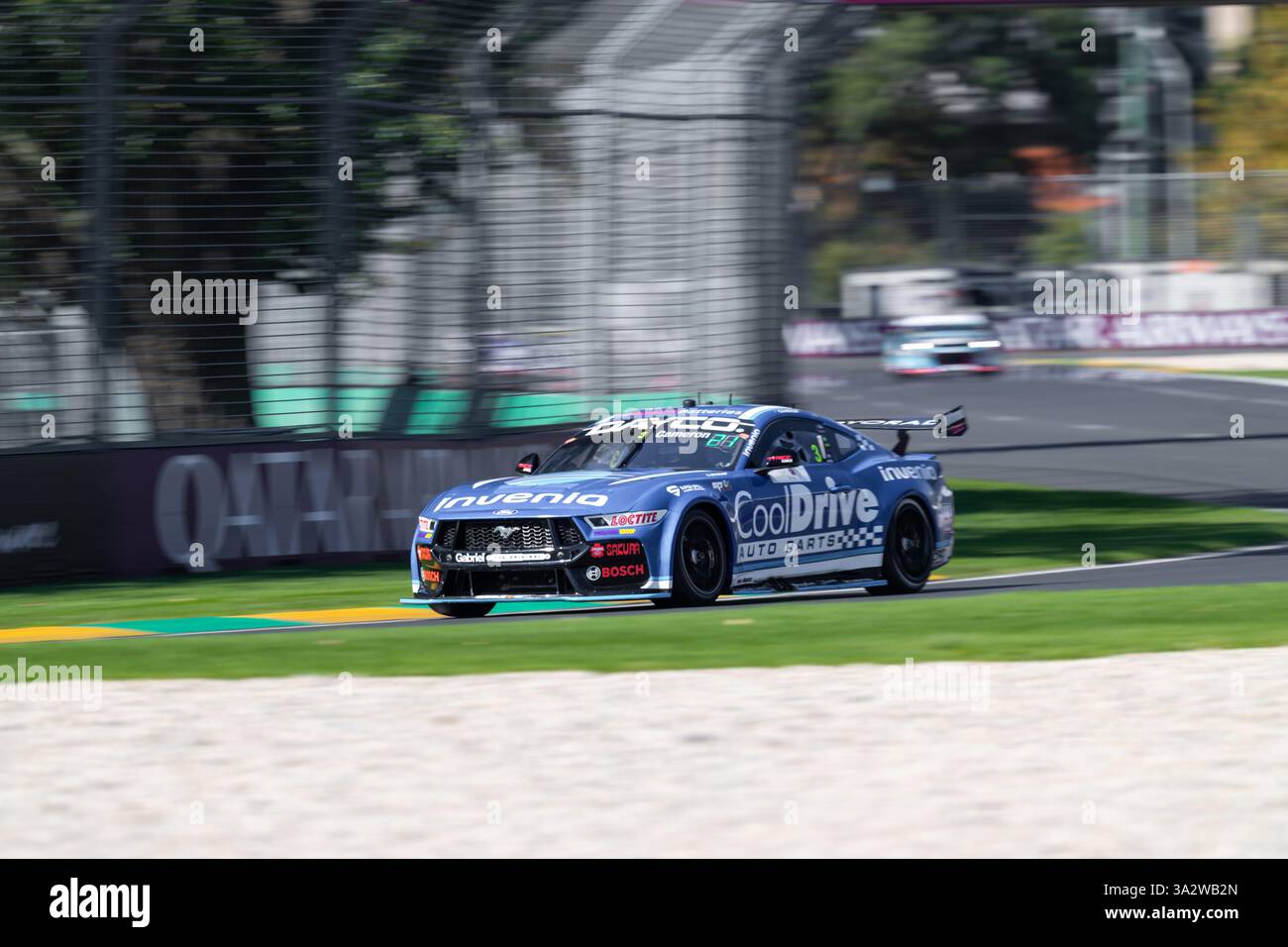 Melbourne, Australia, 13 March, 2025. Aaron Love driving for CoolDrive ...