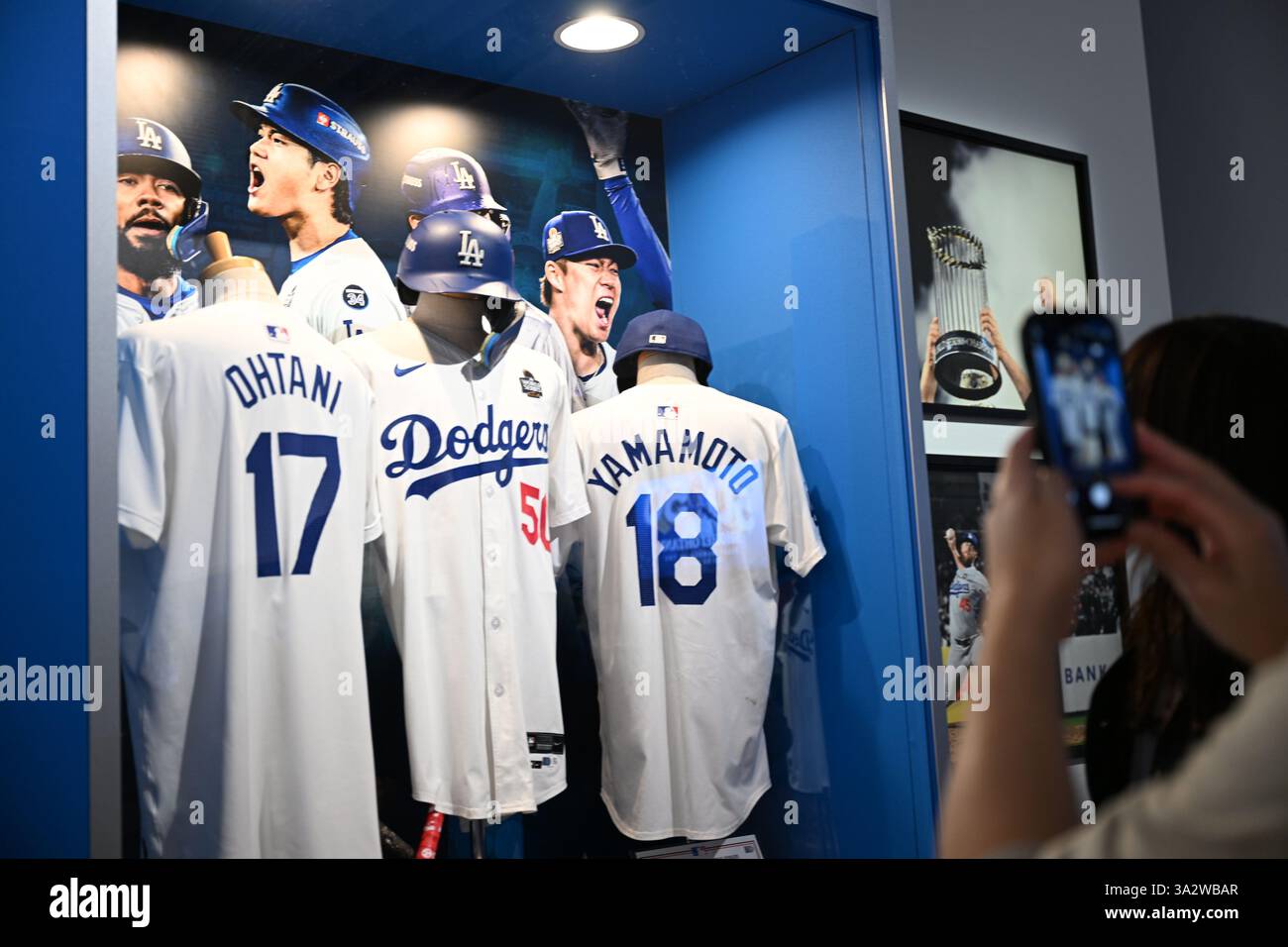 Tokyo Japan. 14th Mar, 2025. General view, MARCH 14, 2025 - Baseball : The exhibition, Dodgers ...