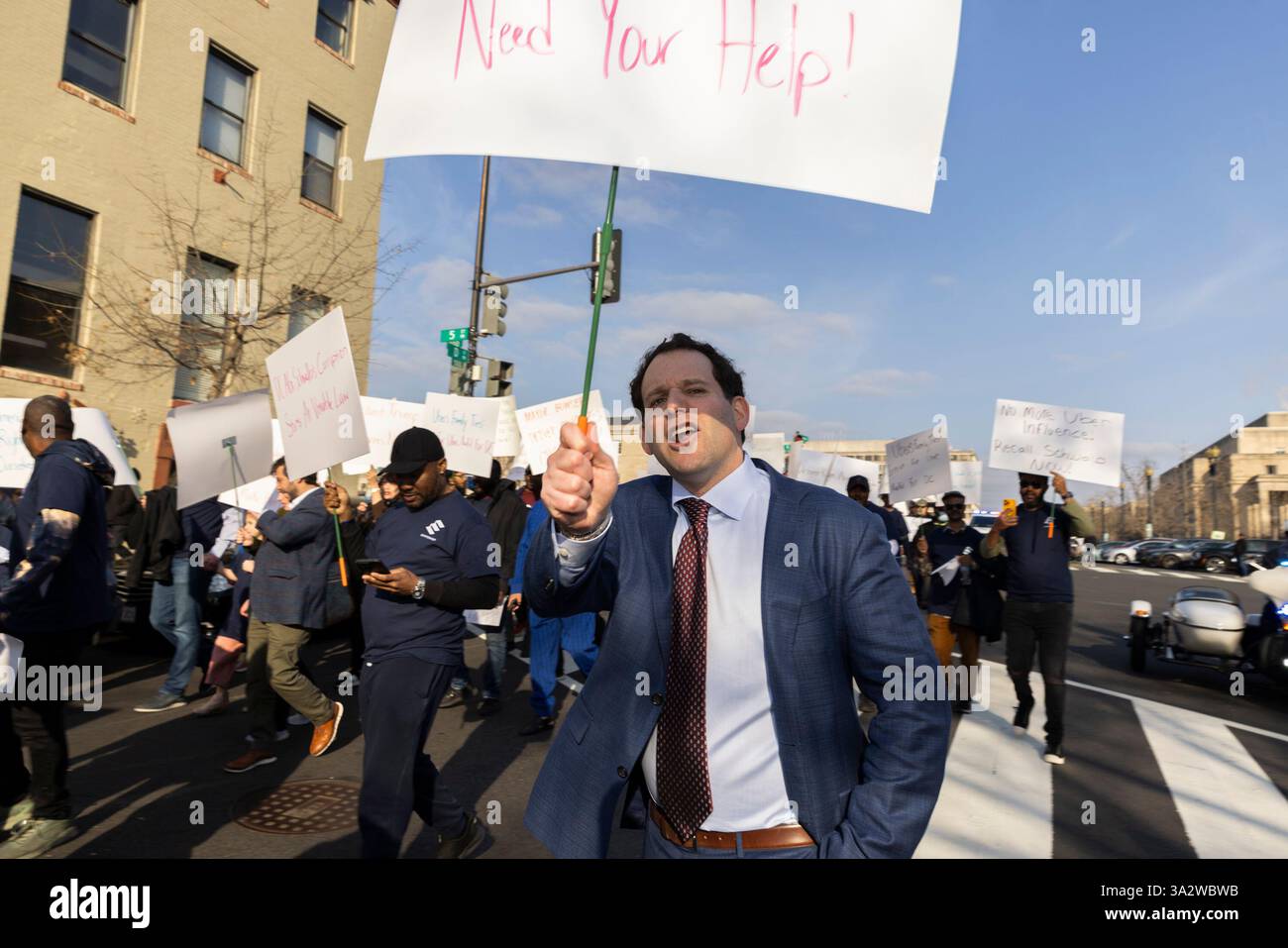 Rideshare platform Empower's CEO Joshua Sear is leading the rally while ...