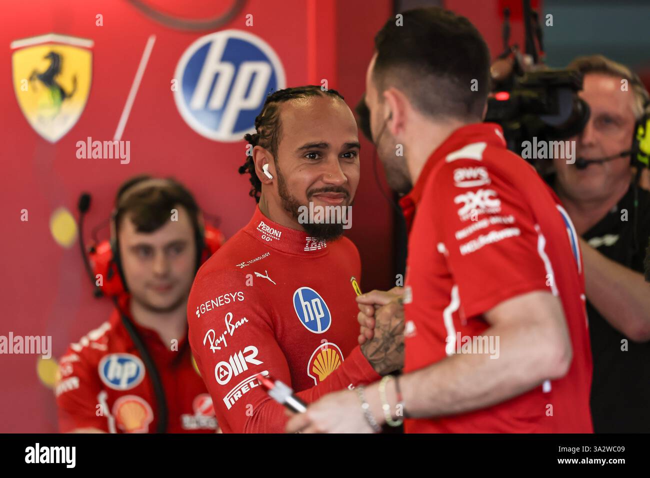 MELBOURNE, AUSTRALIA - MARCH 14: Lewis Hamilton of Great Britain and ...