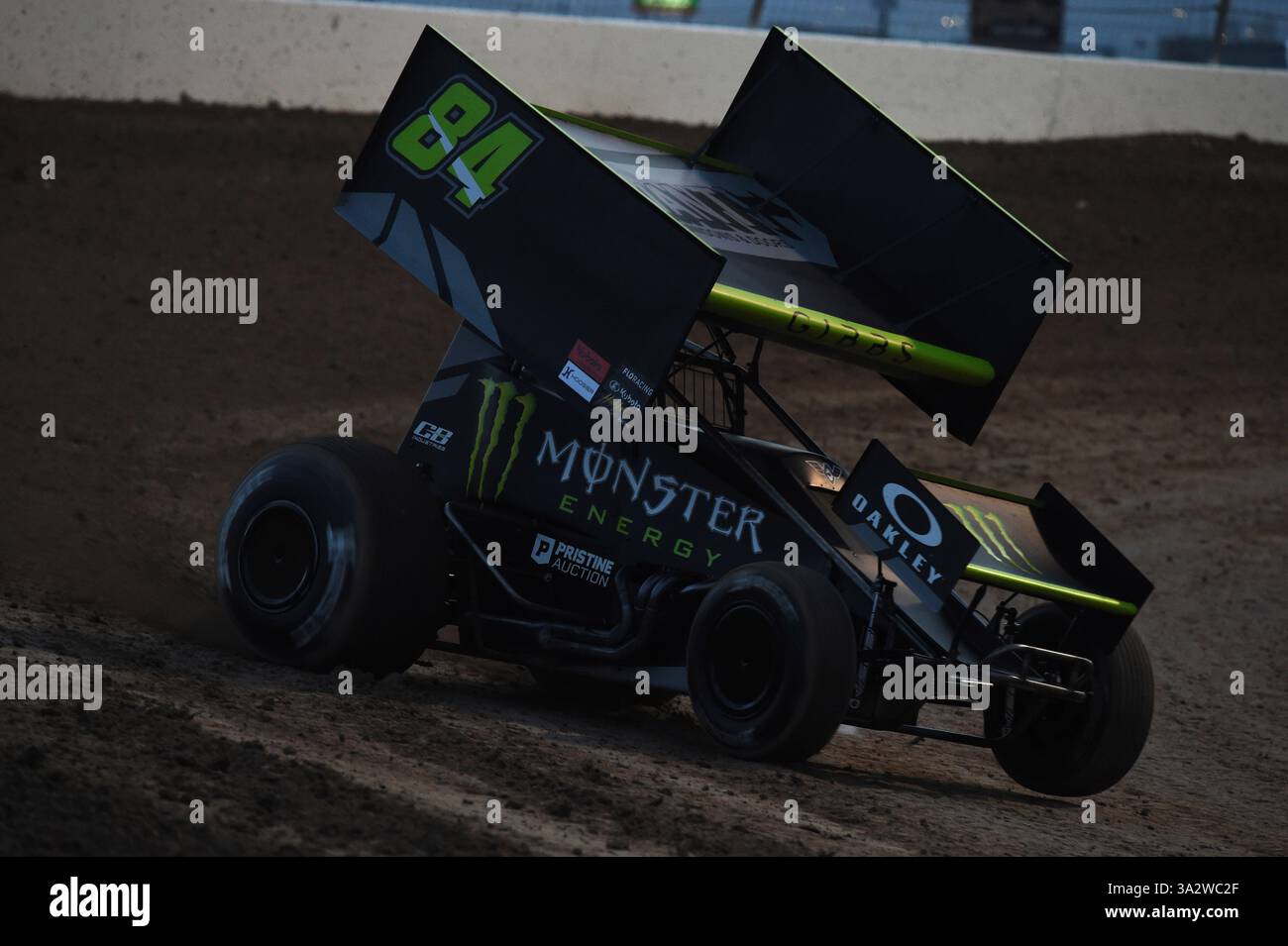 LAS VEGAS, NV - MARCH 13: Ty Gibbs (#84 CB Industries) completes a ...