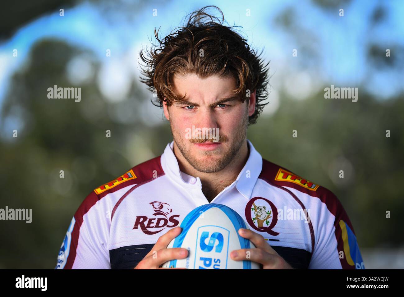 Brisbane, Australia. 14th Mar, 2025. Fraser McReight poses for a photo ...