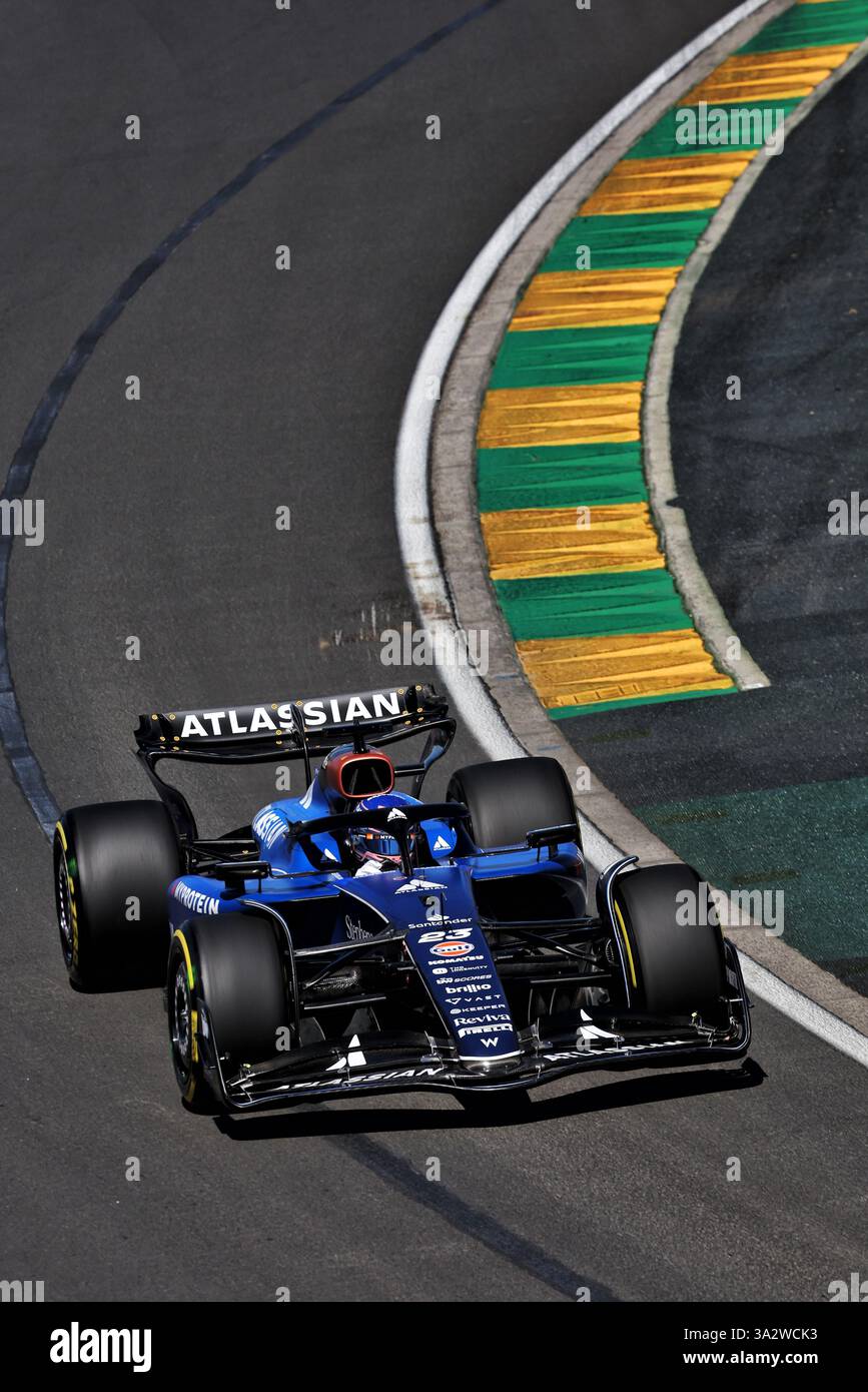Melbourne, Australia. 14th Mar, 2025. Alexander Albon (THA) Atlassian ...