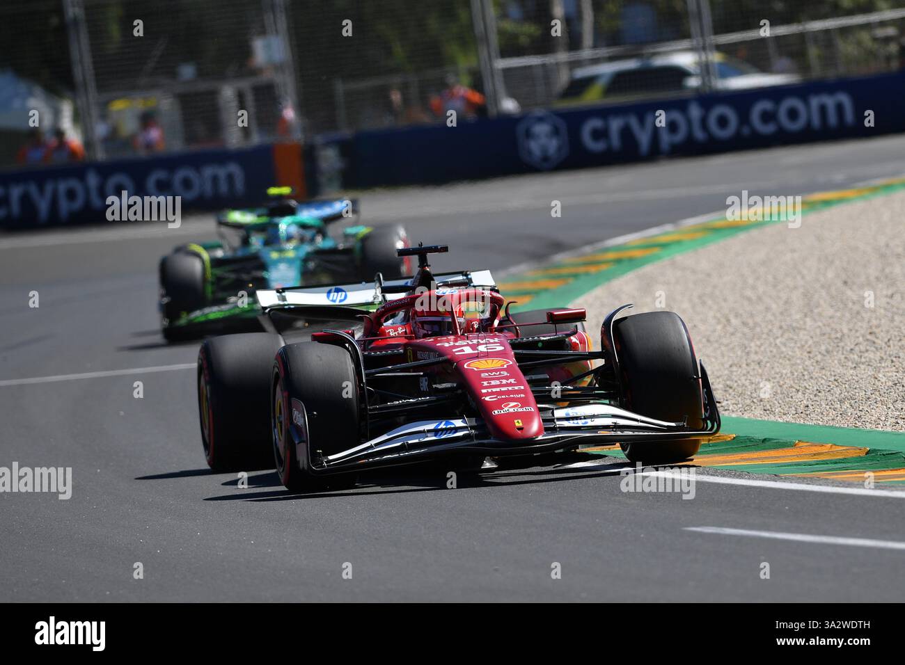 MELBOURNE, AUSTRALIA 14 Mar 2025. Pictured: Ferrari Formula 1 driver ...