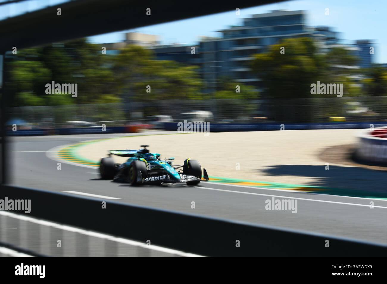 MELBOURNE, AUSTRALIA 14 Mar 2025. Pictured: Aston Martin Formula 1 ...