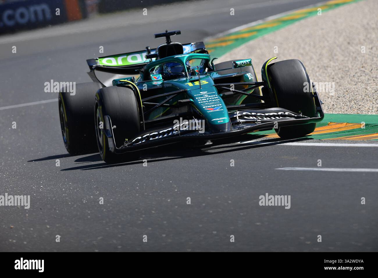 MELBOURNE, AUSTRALIA 14 Mar 2025. Pictured: Aston Martin Formula 1 ...