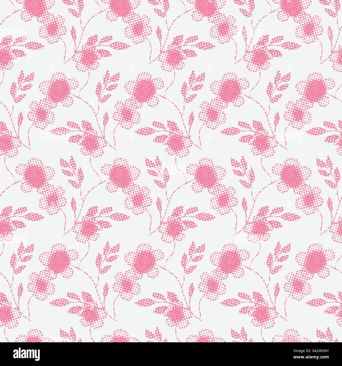pink white abstract floral print pattern seamless texture .Flowers ...
