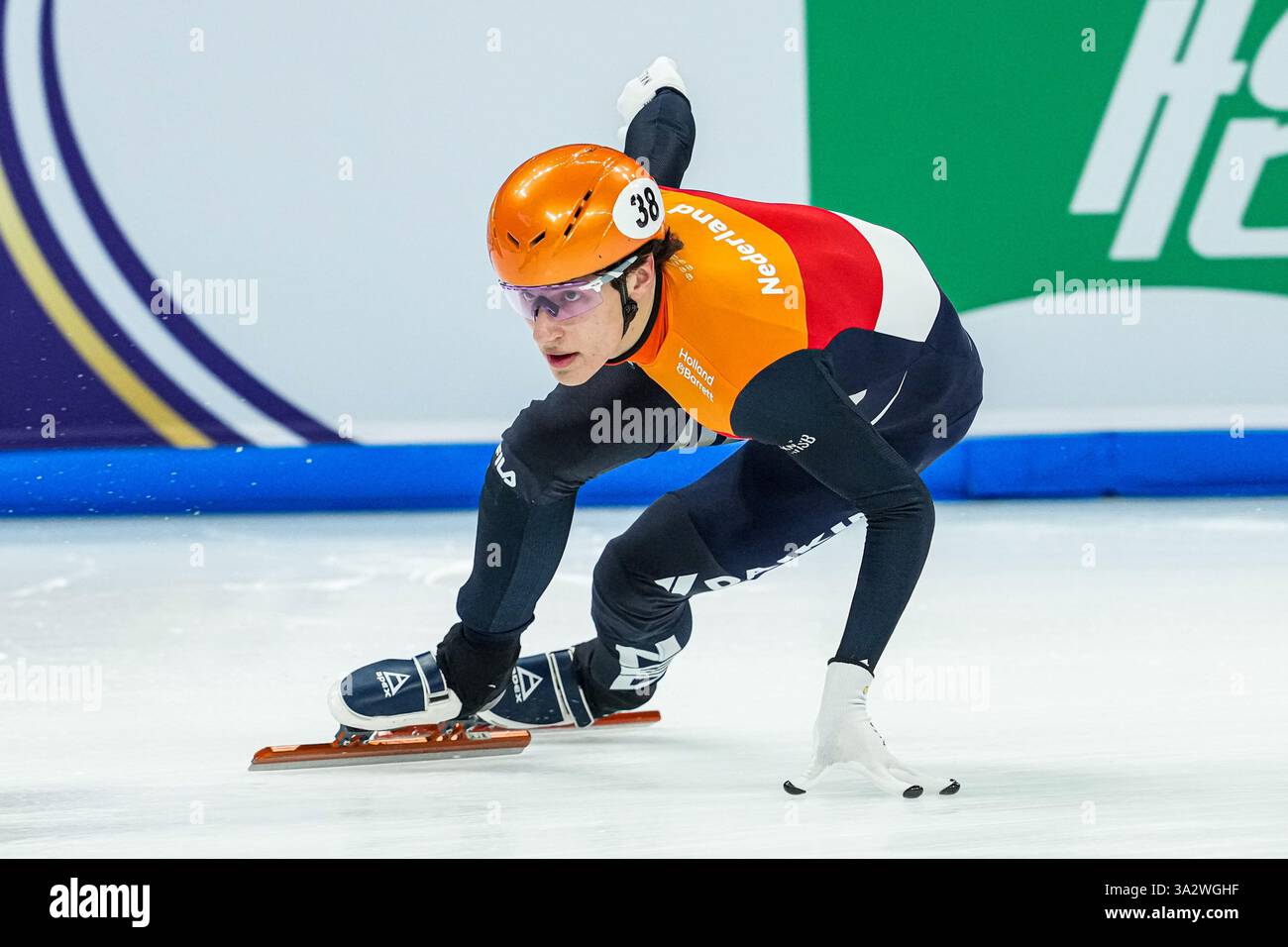 BEIJING, CHINA - MARCH 14: Daan Kos of Netherlands during the ISU World ...
