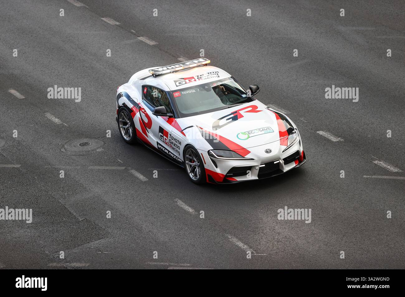 LAS VEGAS, NV - MARCH 13: The Ecosave 200 Toyota Supra Pace Car, driven ...