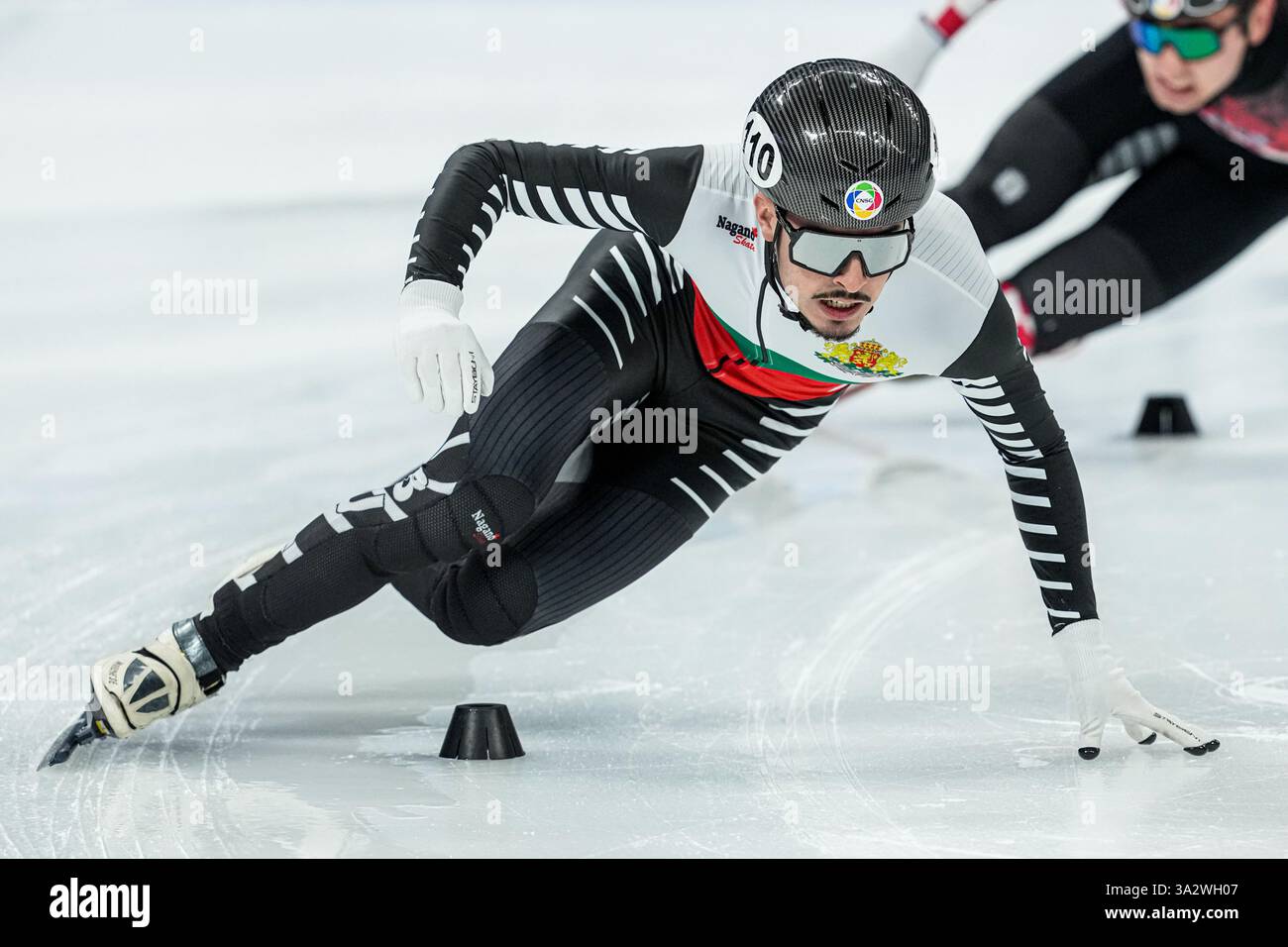 BEIJING, CHINA - MARCH 14: Ivan Donchev of Bulgaria during the ISU ...