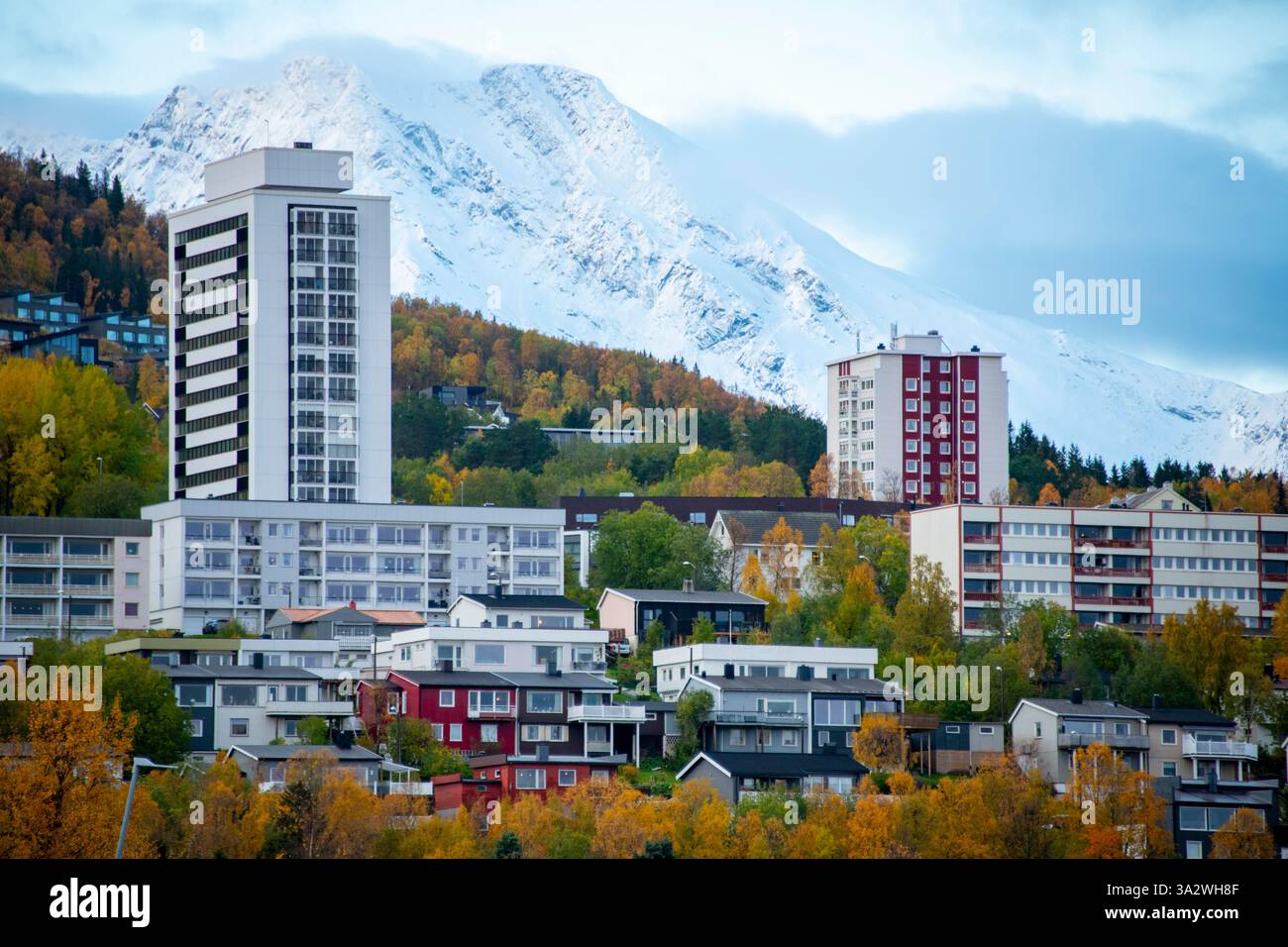 Town of Narvik - Norway Stock Photo - Alamy