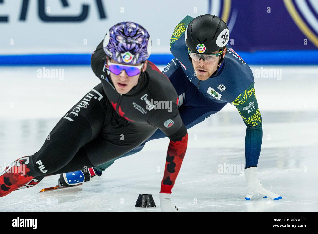 BEIJING, CHINA - MARCH 14: Brendan Corey of Australia during the ISU ...